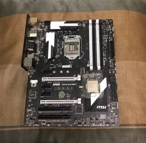 Msi Z97s Sli Krait Limited Edition Combo With I5 4460 Computers And Tech Parts And Accessories