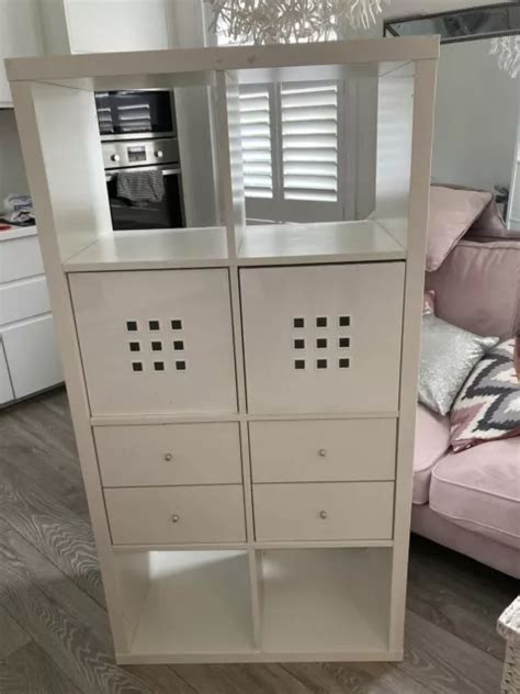 Ikea Kallax Cube Shelving Storage Unit Bookcase Room Divider Drawers Ikea Kallax Cube Shelving Storage Unit Bookcase Room Divider Drawers
