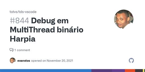 Debug Em Multithread Binário Harpia · Issue 844 · Totvstds Vscode