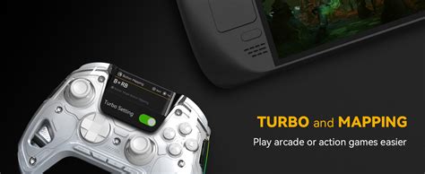 Amazon Com Manbaone Interactive Screen Wireless Gaming Controller For Pc Switch Switch Ios