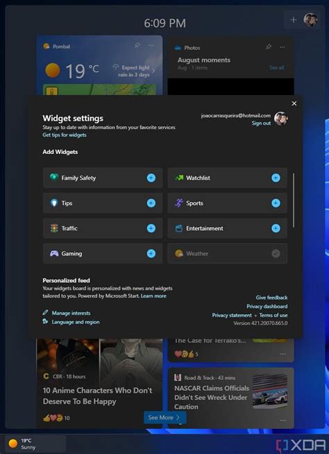 Windows Deep Dive Checking Out The Widgets Pane