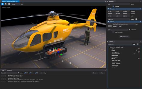 Harfang D Real Time Visualization Tools