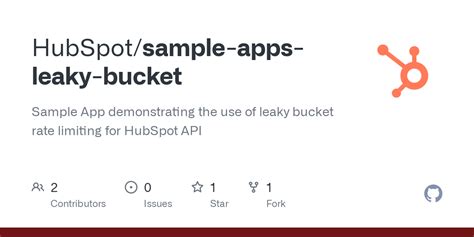 Github Hubspot Sample Apps Leaky Bucket Sample App Demonstrating The Use Of Leaky Bucket Rate