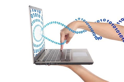 Premium Photo Accessing Binary Code Stream