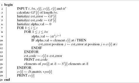 Scielo Brasil Sequences Of Primitive And Non Primitive Bch Codes