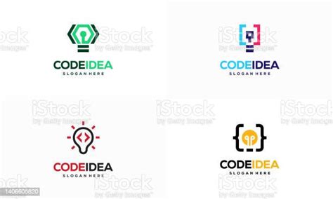 코드 아이디어 기호 디자인 개념 벡터 집합 프로그래머 기호 기호 아이콘 개념에 대한 스톡 벡터 아트 및 기타 이미지 개념 개발 개성 개념 Istock