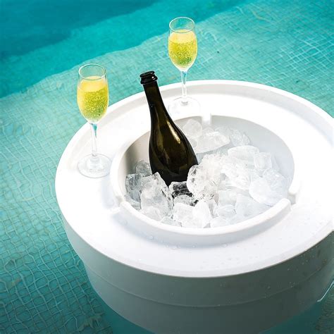 Ice Bin Side Table | Ledge Lounger | Tanning ledges, Tanning ledge pool ...