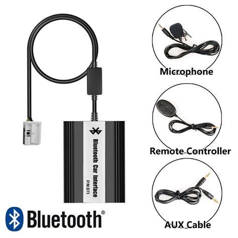 Bluetooth Hands Free Adapter Car Integrated USB AUX Jack Interface For CITROEN 2009 After DS3