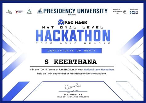 Hackathon Techinnovation Learning Teamwork Growth Certificate Achievement Linkedin