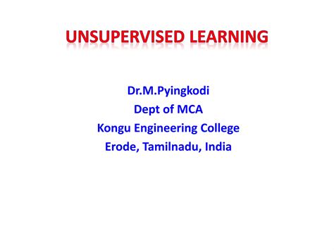 unsupervised learning in machine learning pdf physics science