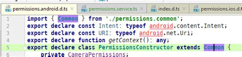 Nativescript Permissions Cannot Find Name Android Stack Overflow