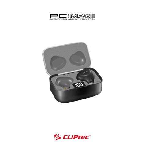 CLIPTEC BTW380 Bluetooth Touch Control Digital TWS Earphone PC Image
