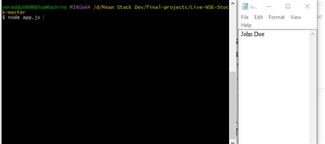 Nodejs Monitor File Changes Or Modifications Tutorial