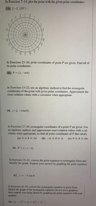 solved in exercises 7 14 plot the point with the given