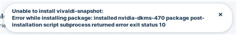 Nvidia Dkms Error General Help Zorin Forum