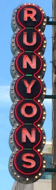 Menu For Runyons In Minneapolis Mn Sirved