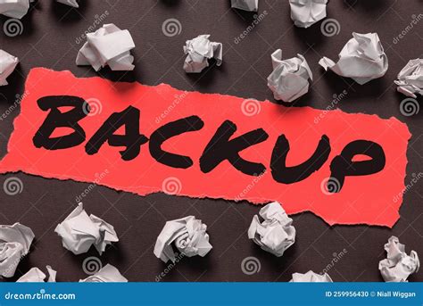 Conceptual Caption Backup Concept Meaning Process That Protects Important Information From