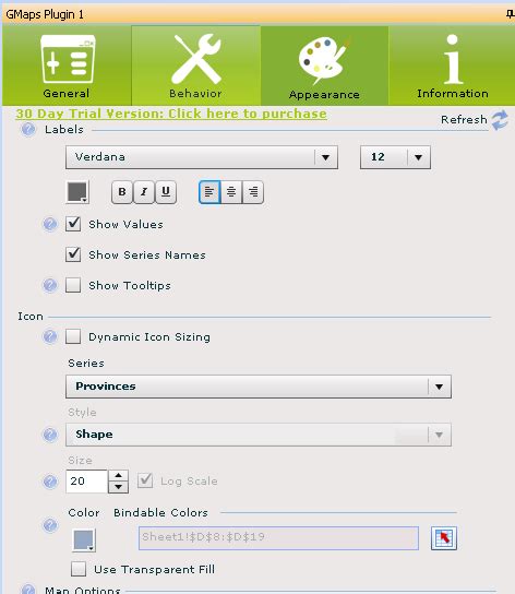 HackingSAP Com New GMaps Plugin V For Xcelsius Try Out
