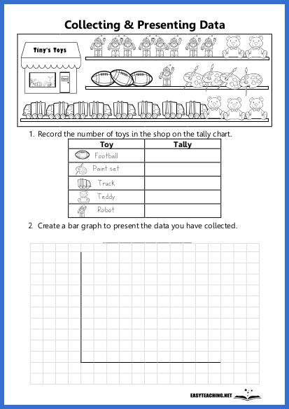 Creating Bar Graphs — Printable Math Worksheet Worksheets Library