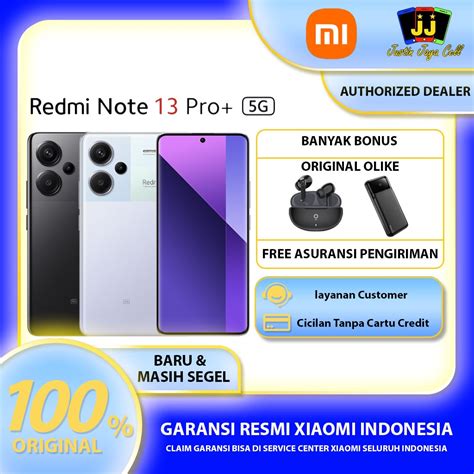 Jual Xiaomi Redmi Note 13 Pro Plus 5G 12GB 512GB Garansi Resmi Xiaomi Indonesia Shopee Indonesia