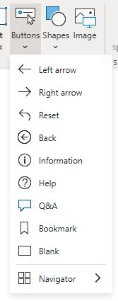 Power BI Buttons Welcome To EPM Strategy