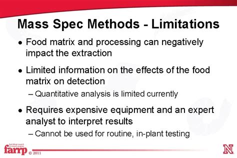 Food Allergen Detection Methods Advantages And Limitations Of