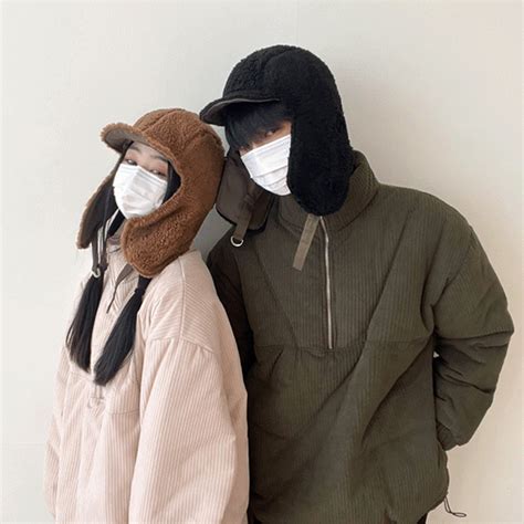 [국내생산 소두핏🌟] 빅사이즈 패딩 귀달이 군밤모자 방한모자 군밤장수모자 버클 양털 뽀글이모자 털모자 겨울모자 귀마개모자 커플모자 커플룩 시밀러룩 에이블리