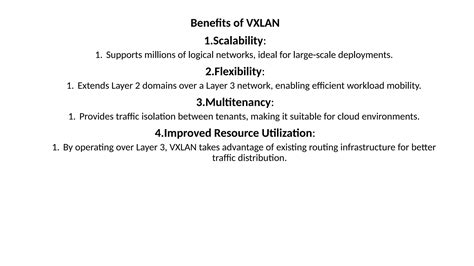 Vxlan In Data Centers And Use Casespptx