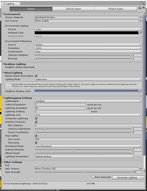 Unity导出的光照贴图在laya中的效果和unity不一致 Layabox问答社区 Html5引擎社区 Layaair开发者社区
