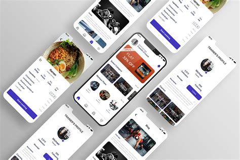 Fitness App Ui Design Behance
