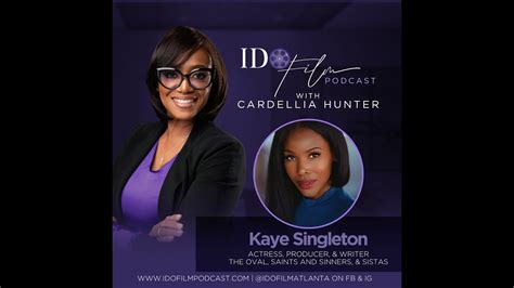 Kaye Singleton Actor Producer And Writer The Oval Saints And