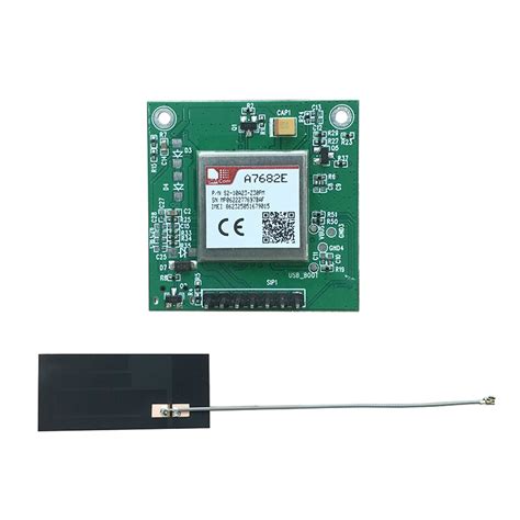 SIMCOM บอรดพฒนา A7682E Core BOARD LTE CAT 1โมดล LTE FDD gsm gps edge A7682เขากนไดกบ