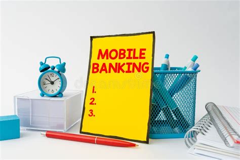 Writing Displaying Text Mobile Banking Conceptual Photo To Create Financial Transactions With