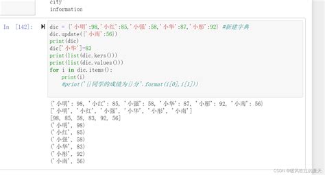Python字典操作指南 Csdn博客