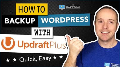 Updraftplus Wordpress Backup Made Easy Wordpress Tutorials Easy