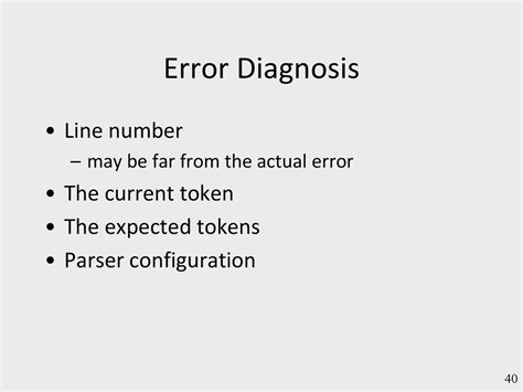 Lecture 4 Syntax Analysis Parsing Noam Rinetzky Ppt Download