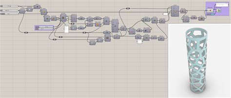 Voronoi 3d On Cylinder Grasshopper Mcneel Forum