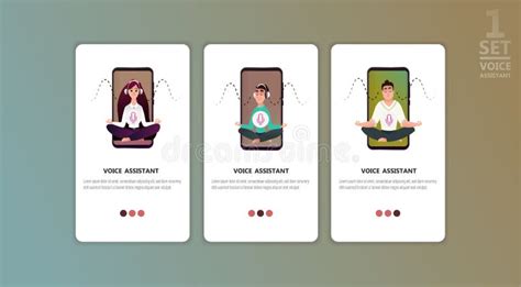 Smart Speaker Voice Command Device Stock Vector Illustration Of Icon