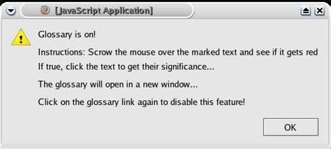 Alternative Javascript Glossary Download