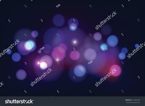 Abstract Bokeh Background Vector Illustration Stock Vector Royalty