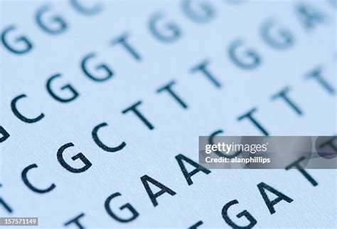 Dna Sequence Letters Photos And Premium High Res Pictures Getty Images
