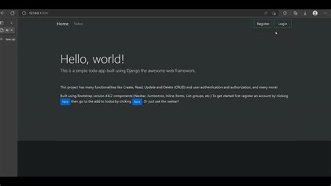 Moustafa Shaaban On Linkedin Django Todo App With Authentication And
