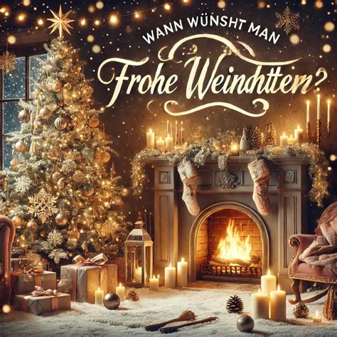 Wann W Nscht Man Frohe Weihnachten Der Ideale Zeitpunkt