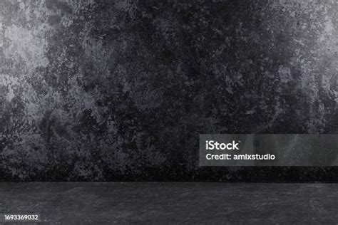 얼룩과 긁힌 자국이 있는 검은색 추상적인 질감의 배경 벽과 바닥 그런지 스타일 검정색 배경에 대한 스톡 사진 및 기타 이미지 검정색 배경 비바람을 맞은 0명 Istock