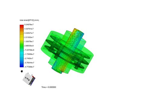 task 11 protected flanged coupling by atmaramr simscale