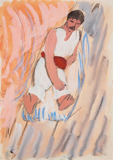 Sigrid Hjertén Man In Motion Bukowskis