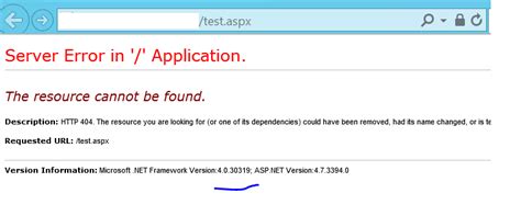 Net Framework Version Shown Is Not Correct Stack Overflow