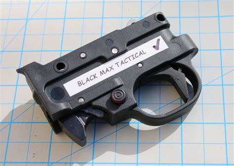 Ruger 10 22 Trigger Assembly By Hornet Custom Black Max Tactical Group 2 25 Lb Ebay