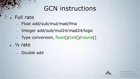low level shader optimization for next gen and dx11 by emil persson