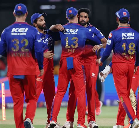 Mohammed Siraj Struck The First Blow For Rcb